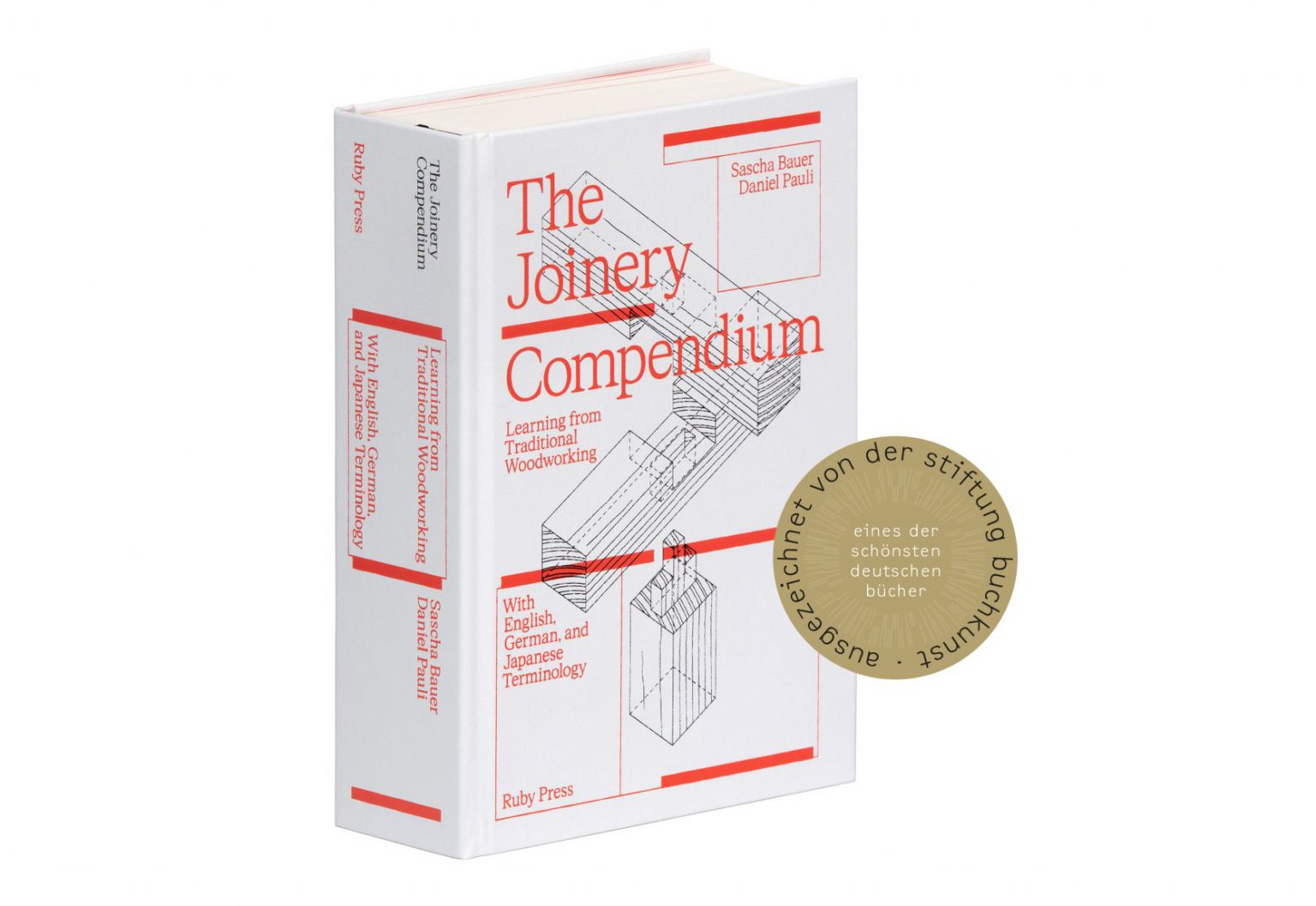 Award for “The Joinery Compendium” :Ruby Press